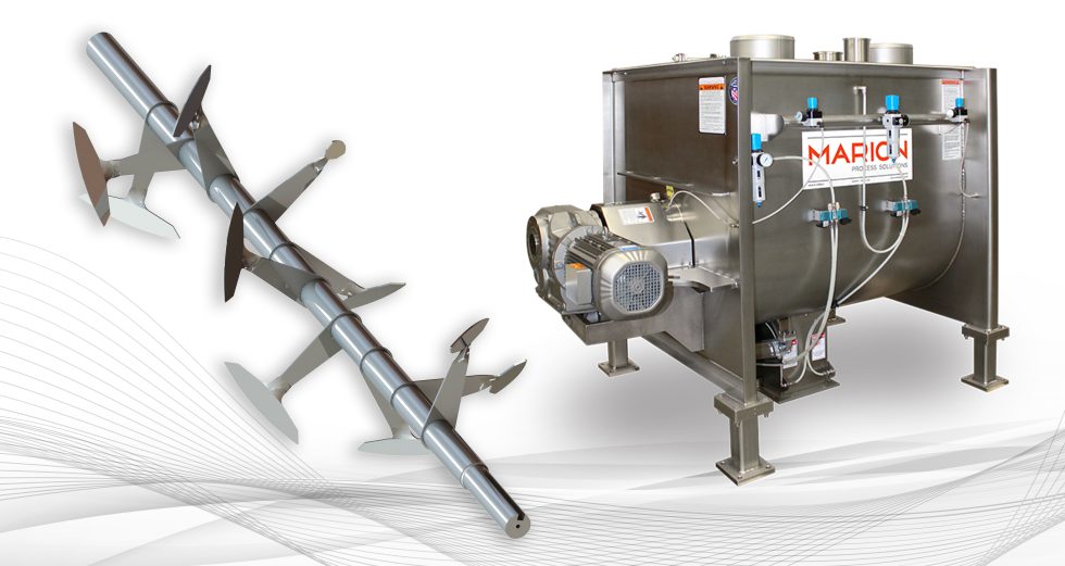 Marion Improves Paddle Agitator on Horizontal Mixers - FAPU